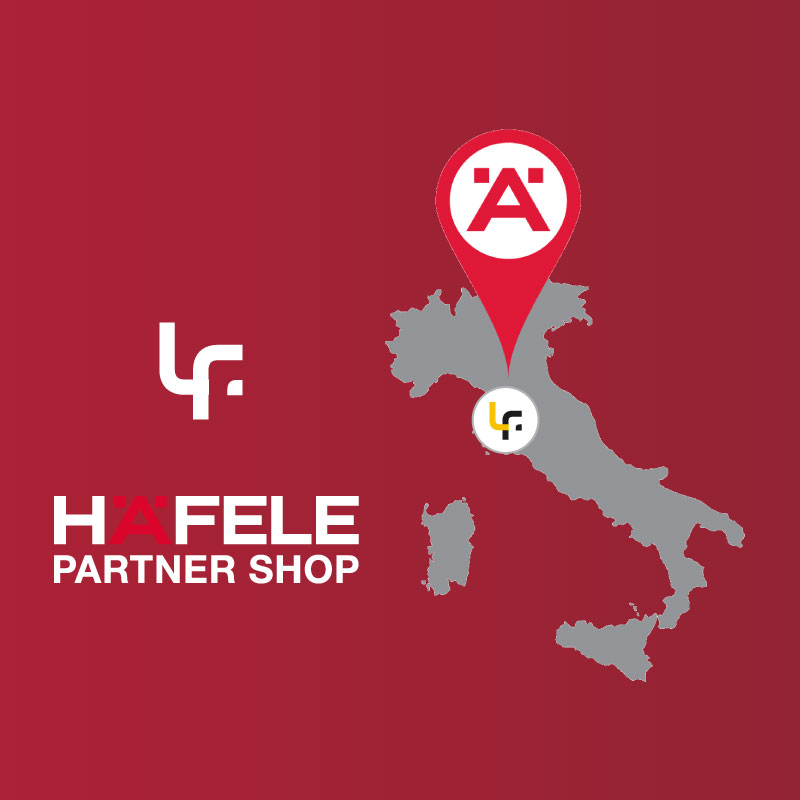 LF è rivenditore PARTNER Häfele - LF La Ferramenta